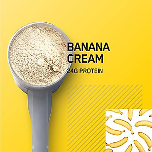 Optimum Nutrition Gold Standard 100% Whey Protein Powder, Banana Cream, 5 Pound (Packaging May Vary)