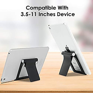 Uniwit Cell Phone Stand Holder Multi-Angle Adjustable Phone Desk Stand Tablet Holder for iPhone 14 13 12 11 Pro Max XS XR 8 Plus 6 7 Samsung Galaxy S22 S21 S20 S10 S9 Edge Android Smartphone