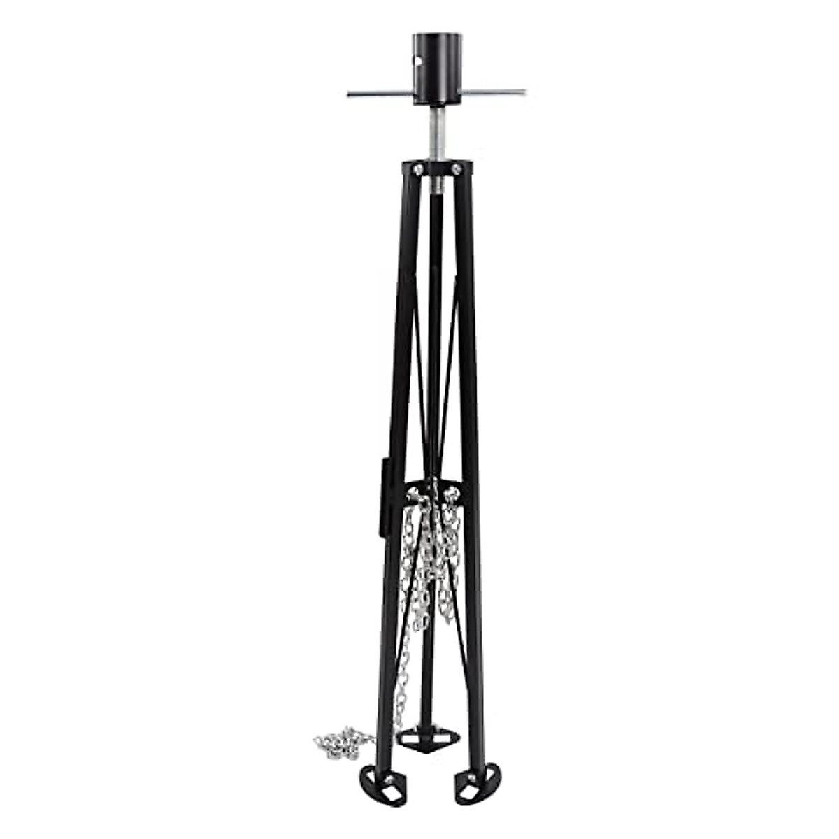 Dumble 5th Wheel Tripod Stabilizer Gooseneck Trailer Jack - 5000lb Cap Adjustable RV Jack Stabilizer RV King Pin Tripod