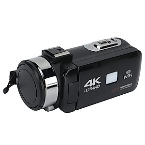 Digital Camera, 3.0 inch IPS Touch Screen Vlogging Camera USB Port Front Fill Light 48MP Image Resolution for Campus Records