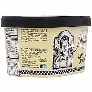 Alden's, Organic Vanilla Bean Ice Cream, 48 oz (Frozen)