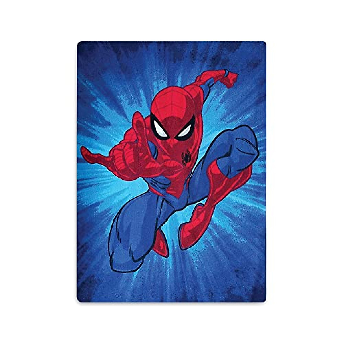 Marvel Spider-Man Classic Printed Area Rug | Indoor Floor Mat, Accent Rugs For Living Room and Bedroom, Home Decor For Kids Playroom | Comic Book Gifts And Collectibles | 72 x 52 Inches