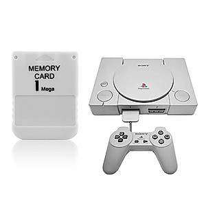 PS1 Memory Card 1MB High Speed Game Memory Card for Playstation One PS1 Memory Card