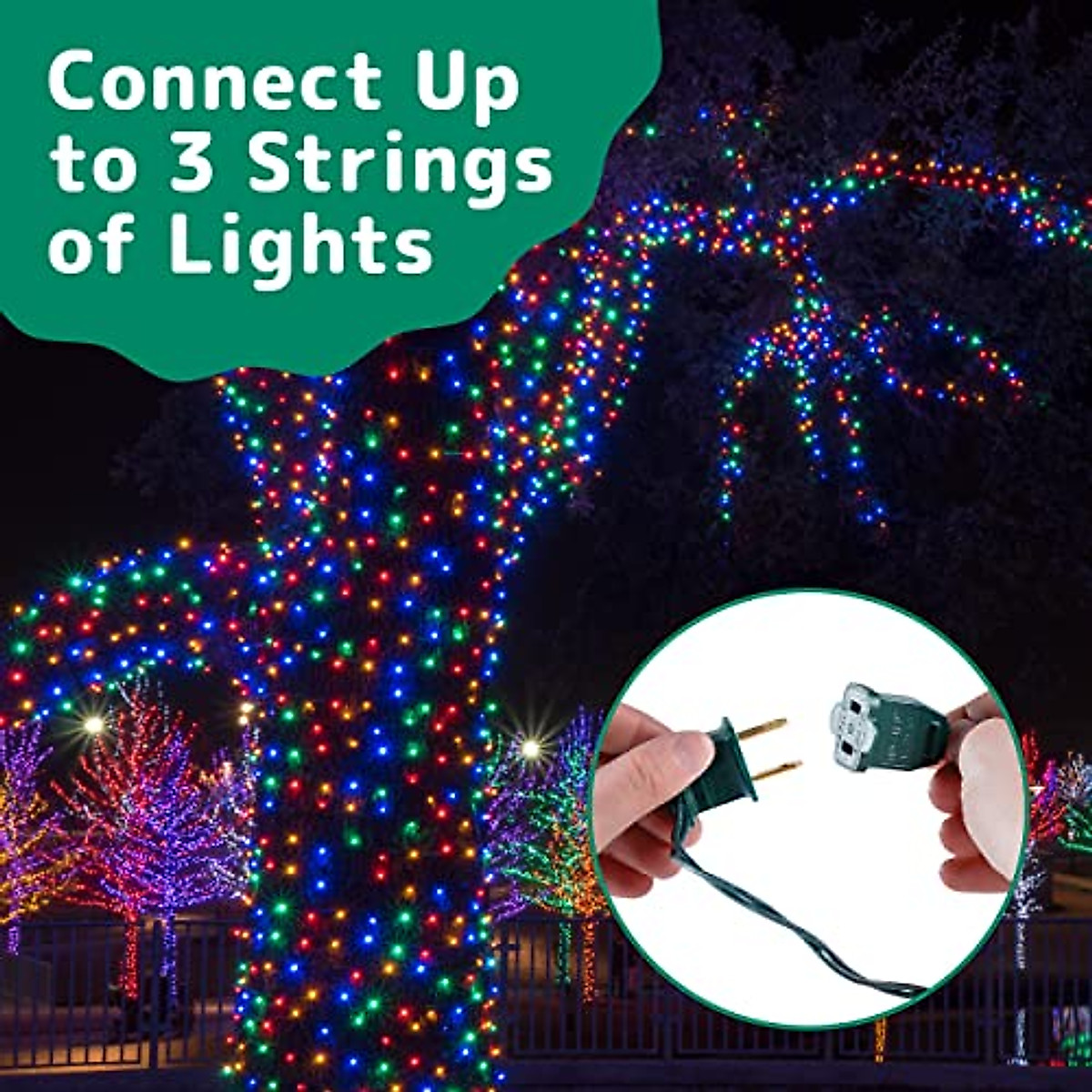 PREXTEX Green Wire Color Light - 300 Count