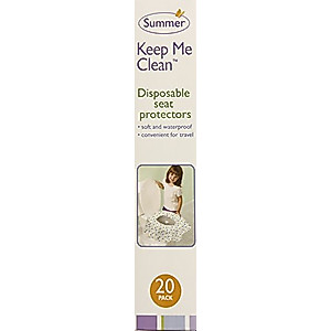 Summer Keep Me Clean Disposable Potty Protectors Travel Pack, 20-Count