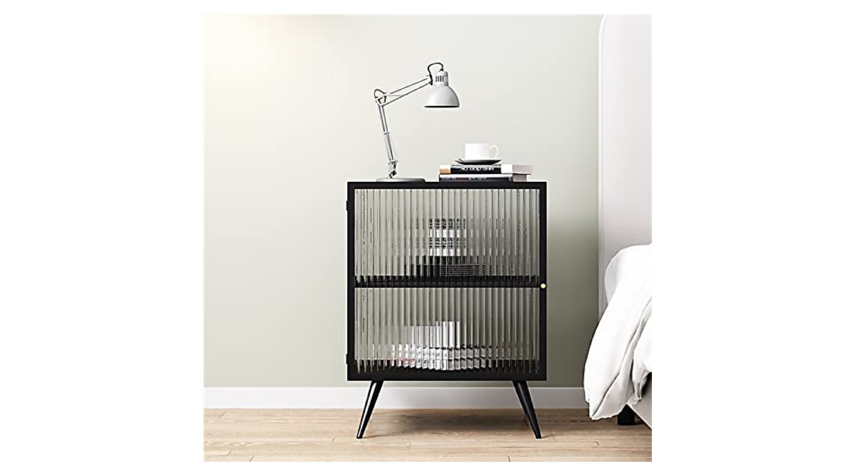 GINHA Modern Nightstand Drawer – Stylish Compact Bedside Table