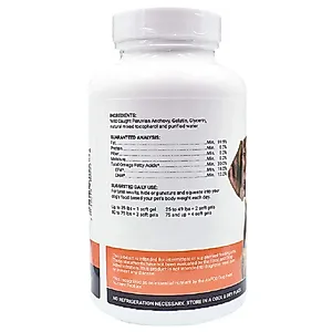 Max and Neo Omega 3 Fish Oil for Dogs 1000mg - We Donate One for One to Dog Rescues for Every Product Sold