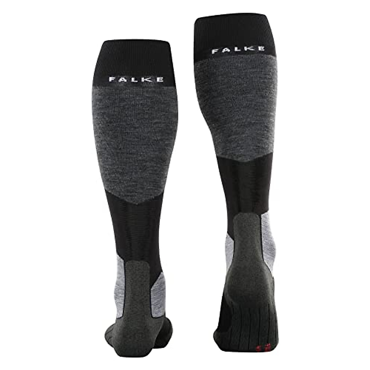 FALKE Women Standard SK6 W KH, Black (Black-Mix 3010), 9.5-10.5