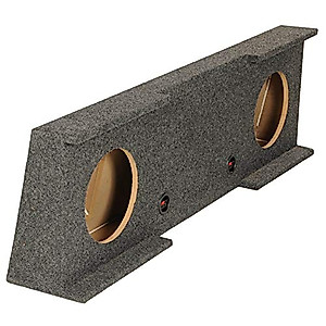 QPower Crew Cab 2007-2013 Underseat Dual 12" Subwoofer Box