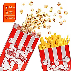Small Popcorn Bags s, 1 oz s Individual Servings for Popcorn Machine Party, Bulk
