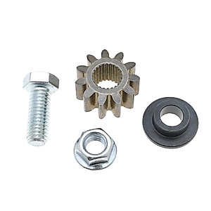 Steering Sector Gear Plate and Pinion Gear Replaces 717-1550F 7171550 7171554 for Mtd Cub Cadet LT1018 LT1022 LT1040 LT1042 LTX1040 LTX1042 LTX1046 LTX1050 for Troy Bilt
