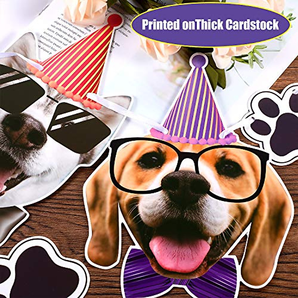 Dog Birthday Banner Birthday Garland Dog Theme Party Bunting Decoration Baby Shower Party Supplies (Dog)