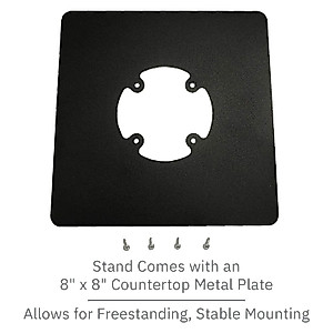 Pax Aries 8 Low Freestanding Swivel and Tilt Stand with Square Plate