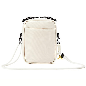 Rough Enough Small White Crossbody Purse Over Shoulder Bag for Women Preppy Teen Girls Casual Travel