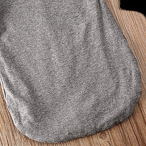 Baby Sleeping Bags, Newborn Infant Baby Soft Cotton Wrap Swaddle Blanket Bat Sleeping Sack for 0-6 Month Babies (0-3 Months, Grey)