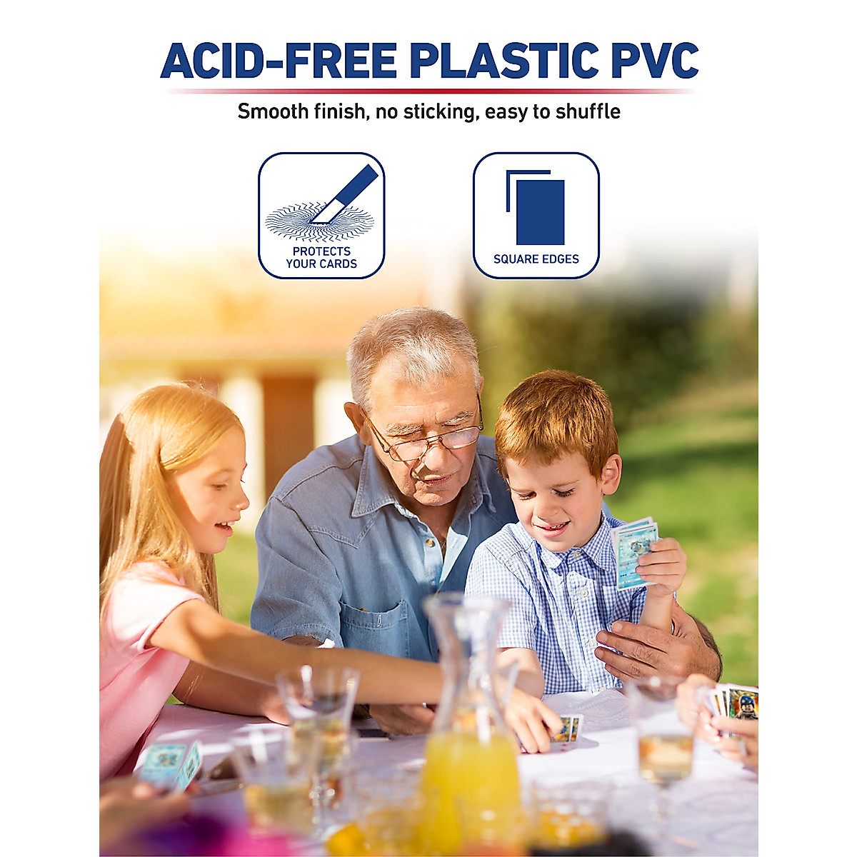 Professional Grade Penny Sleeves, Baseball, Basketball, Football, Pokémon, YUGIOH, MTG Card Holders and Protector Soft Sleeves 500 Count