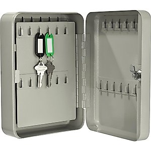 BARSKA 48 Position Key Safe, Beige, 7" x 3" x 10"