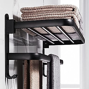 Towel Racks for Bathroom Wall Mounted 24" Foldable Towel Rack(60cm)