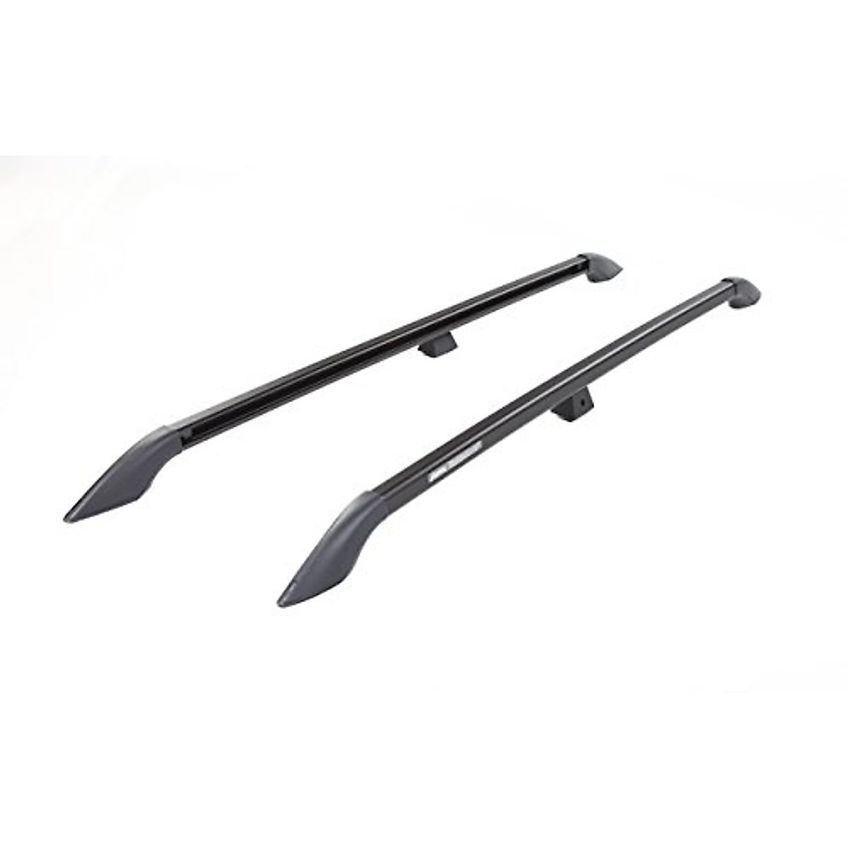 Perrycraft AVXX48-B Aventura Black 48" Long Drill-in Installation Roof Rail