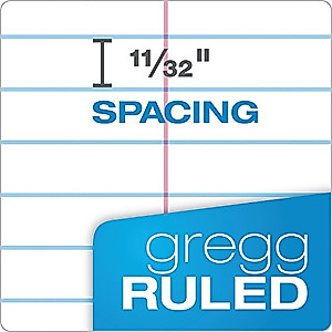 TOPS Second Nature Spiral Steno Books, Recycled, 6 x 9 Inches, Gregg Rule, Tan Cover, 70 Sheets Per Book (74690)