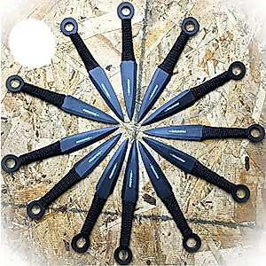 New 12PC Tactical Ninja Combat Knife Hunting FIXED BLADE Camping Outdoor Pro Tactical Elite Knife BLDA-0815