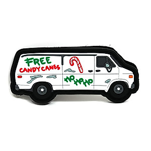 Candy Cane PVC Hook and Loop Patch Bundle - Hilarious Christmas Patches