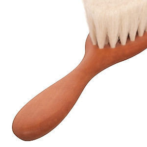 Redecker Baby Hairbrush with Goat Hair Bristles and Oiled Pearwood Handle, 6-1/2-Inches