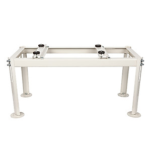 WeCooper Mini Split Ground Stand for 9000-24000BTU, Heavy-Duty Condenser Stand, Mini Split AC Bracket for Ductless Air Conditioners Heat Pump System
