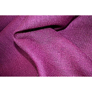 USA Fabric Store Burlap Jute Fabric Magenta Purple 56 inch Wide 11 Oz by The Yard Premium Upholstery
