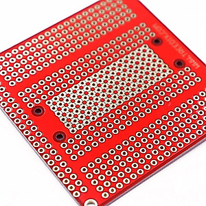 Treeidx 3pcs Expansion Board Breadboard Gold Plated Finish Proto Board PCB Compatible with Raspberry PI PICO