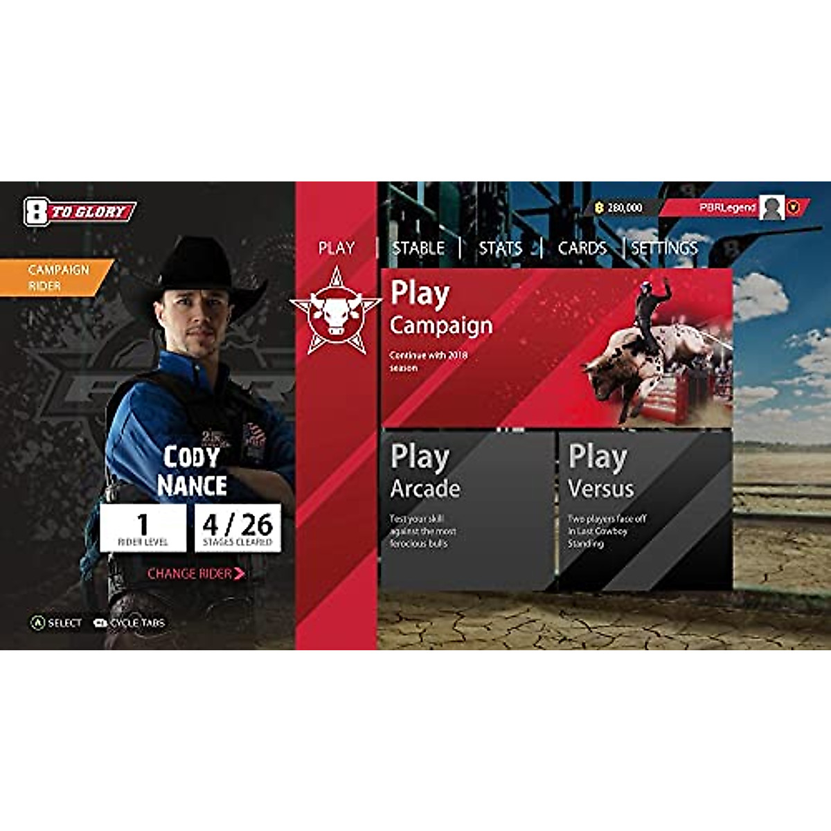 8 To Glory (Xbox One)