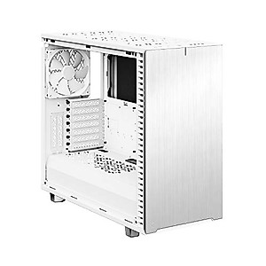 Fractal Design Define 7 White Brushed Aluminum/Steel E-ATX Silent Modular Tempered Glass Window Mid Tower Computer Case