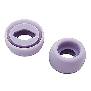 ALXCD Ear Tips Compatible with Galaxy Buds Pro Earbuds, S/M/L 3 Size 3 Pairs Silicone Replacement Eartips Earbuds Tips, Compatible with Galaxy Buds Pro SM-R190, 3 Pairs, Phantom Violet