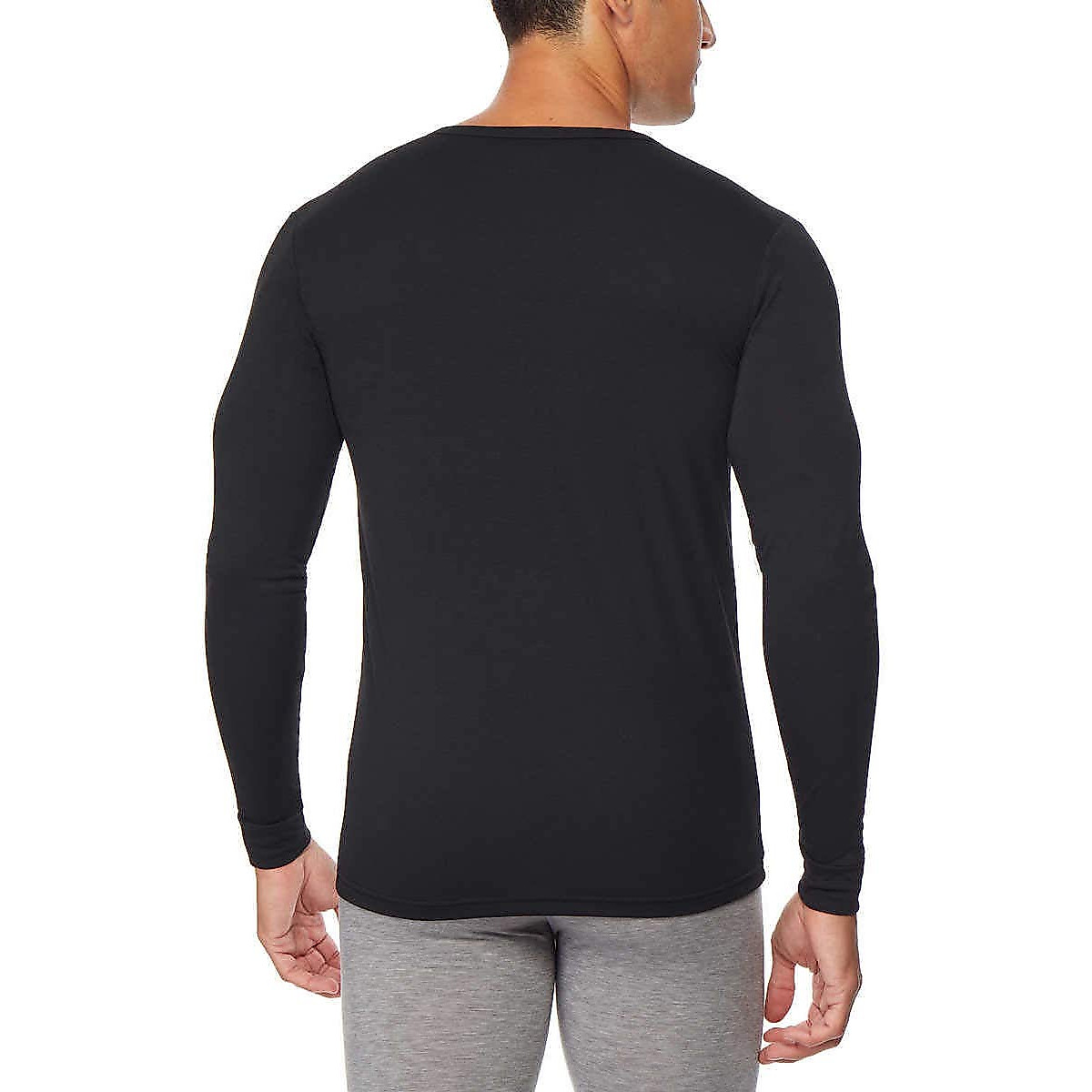 32 DEGREES Men's Heat Long Sleeve Scoop Neck Tee 2-Pack
