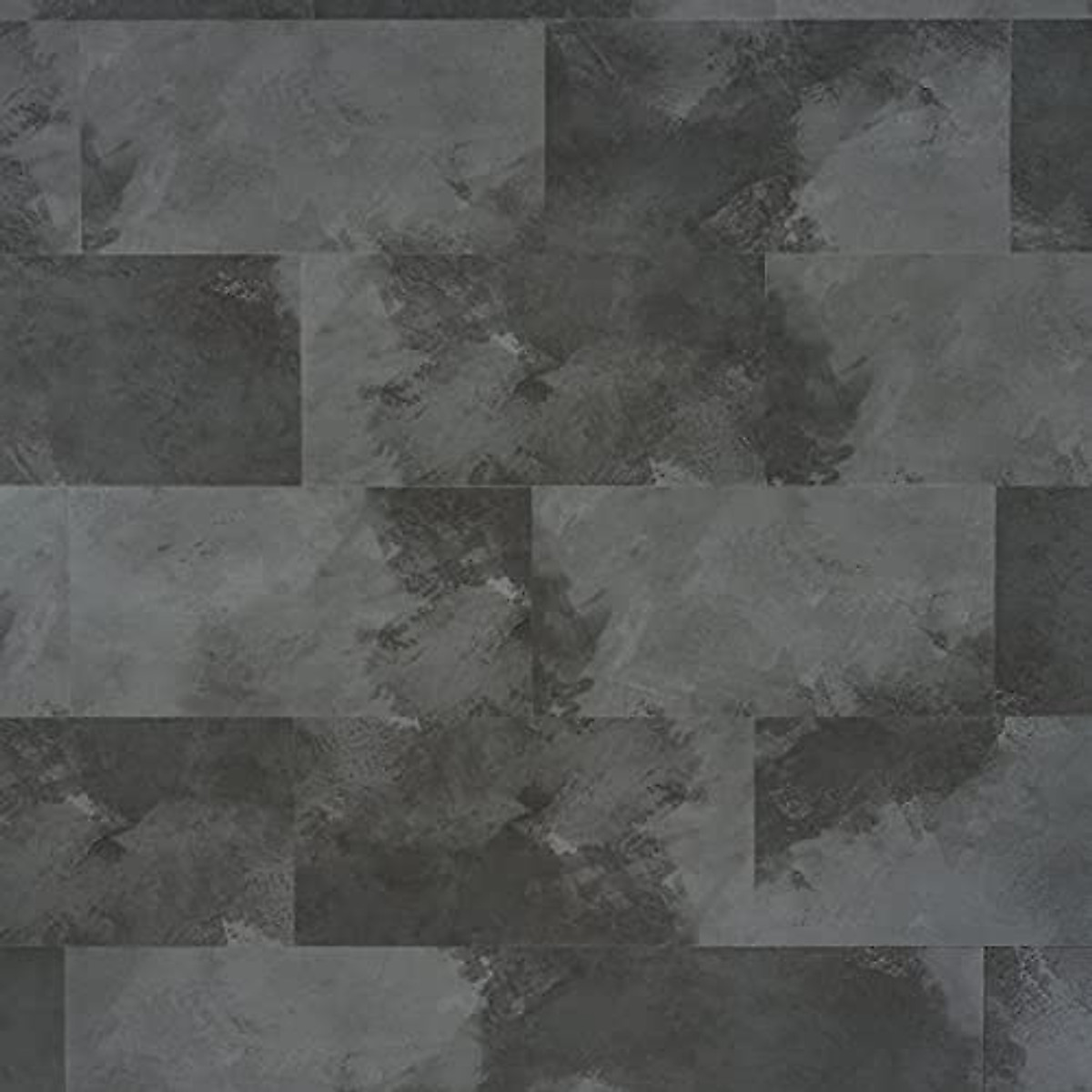 Bestlaminate Livanti Stone Concrete Dark 12"x 24" Tile Flooring - 4mm - 20mil Wear Layer - Luxury SPC Vinyl Plank [Sample]