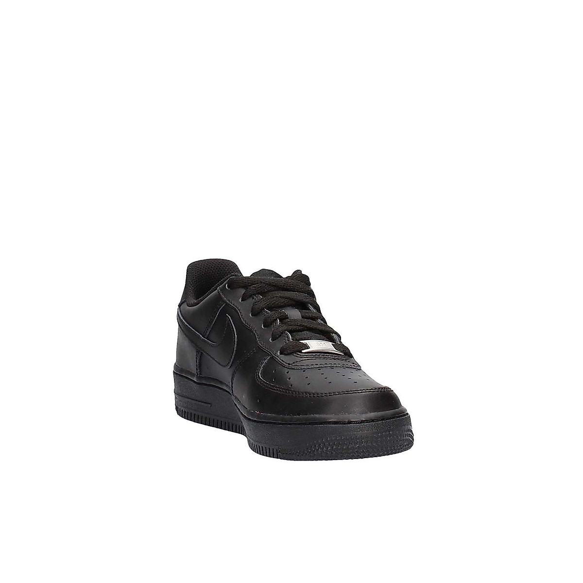 Nike Kid's Air Force 1 Low Preschool Basketball Shoes, Black/Black-Black 10.5C