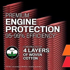 K&N Engine Air Filter: Increase Power & Towing, Washable, Premium, Replacement Air Filter: Compatible 1999-2019 Chevy/GMC Truck/SUV V6/V8 (Silverado, Suburban, Tahoe, Sierra, Yukon, Avalanche) 33-2129