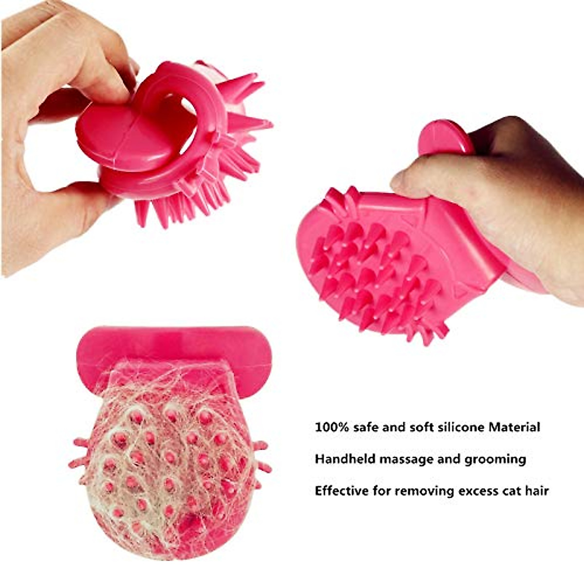 PETCYY Cat Brush Shedding Grooming, Soft Massage Cat Tongue Brush, Licking Your Cat Like a Mama Cat to Comfort, Surprise Pet Gifts