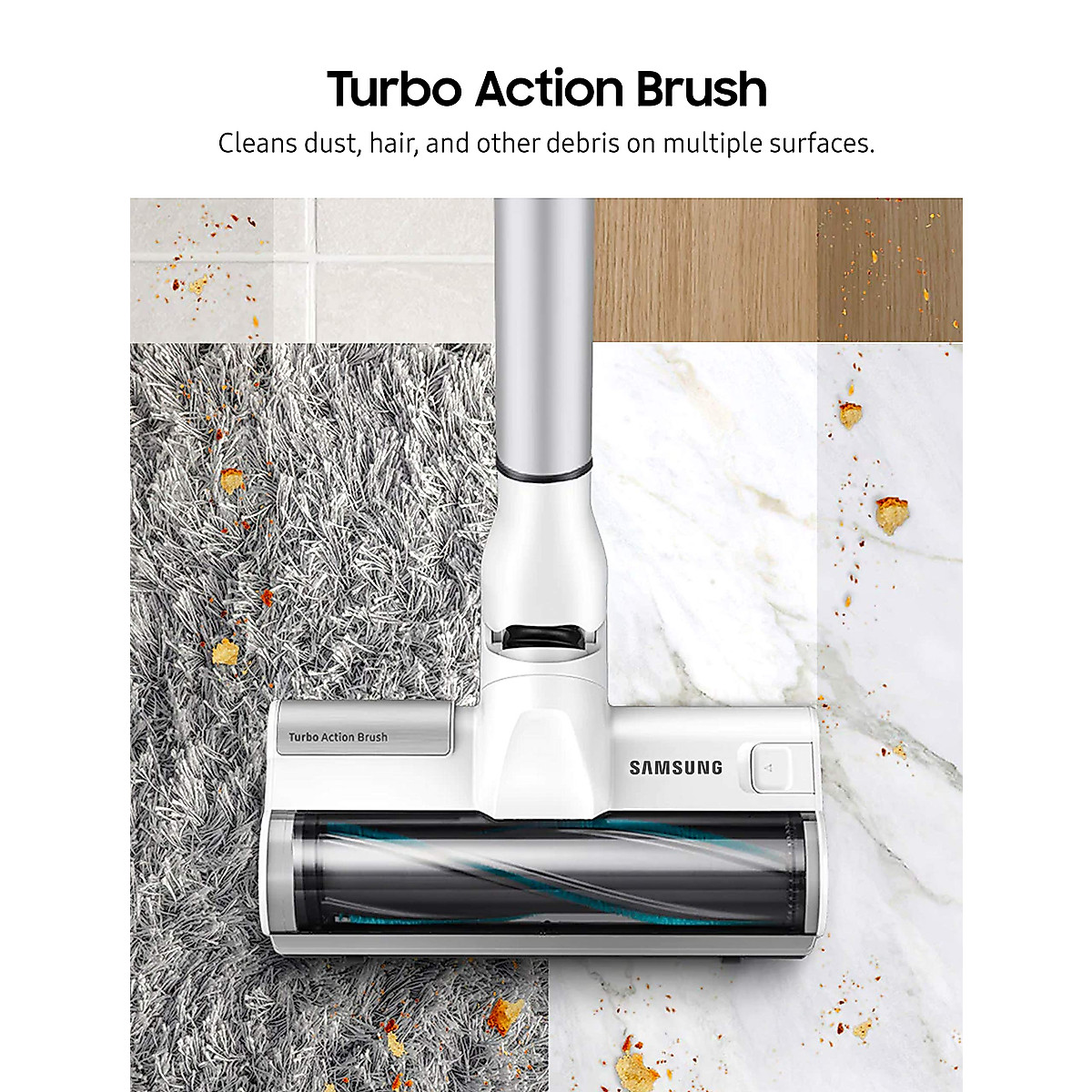 Samsung 70 + CS Bundle Jet Cordless Stick Vacuum, Violet