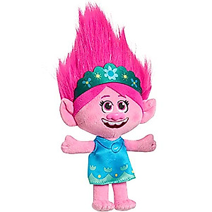 DreamWorks TrollsTopia 8 inch Small Plush Poppy, Kids Toys for Ages 3 Up by Just Play