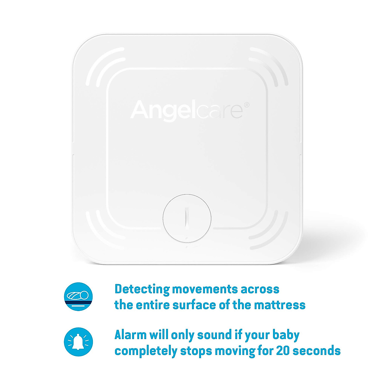 Angelcare 3-in-1 AC327 Baby Monitor, with Movements Tracking, 4.3’’ Video & Sound