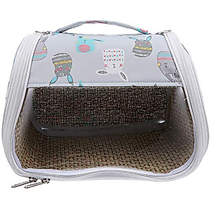 iplusmile 2pcsbag Pig Glider for Strap Pet Bag Outgoing Travel Portable Gray Gerbil Outdoor Sugar Hedgehog Hamster Bags Adjustable Guinea Carrier Breathable Animals Animal Rat with Back S