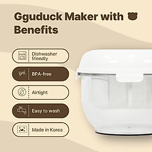 [Bear Greeks] Gguduck Maker 1.7L, Whey Strainer 1.7Qt, Greek yogurt maker, Whey Separator