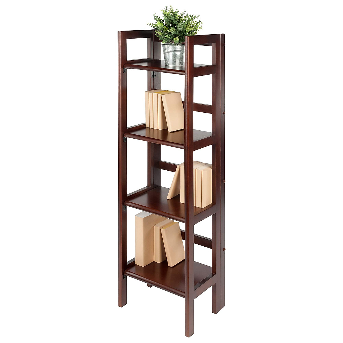 Winsome Wood Terry Shelving, Walnut