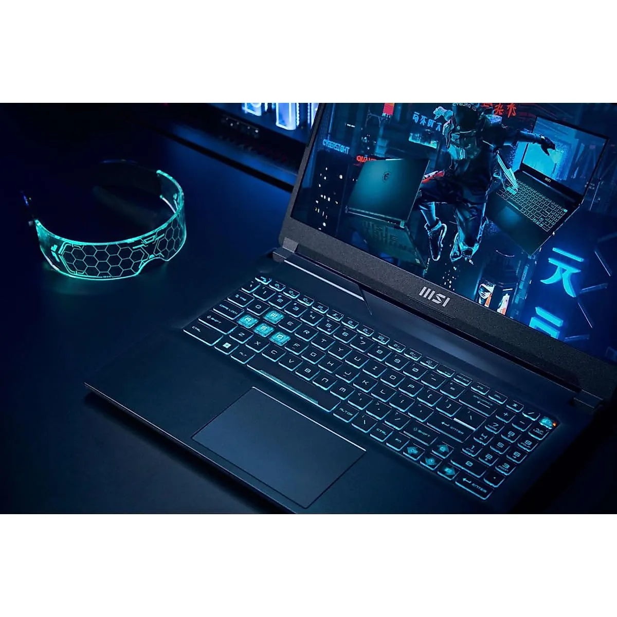MSI 2023 Cyborg Gaming Laptop, 15.6" FHD 144Hz FHD IPS-Type Display, NVIDIA GeForce RTX 4060,Intel Core i7-12650H, 64GB DDR5, 4TB PCIe SSD, Wi-Fi 6, Windows 11 Home, Backlit Keyboard, Black/OLY