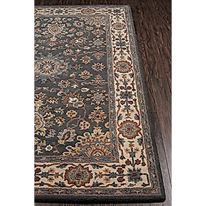 Momeni Tudor Wool Area Rug, 2' X 3', Grey