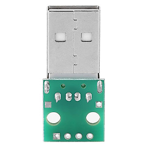Akozon USB Type A to DIP Adapter Board, 4 Pins, Standard USB