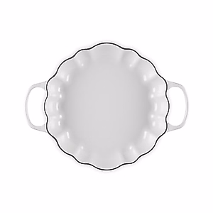 Le Creuset Enameled Cast Iron Figural Pumpkin Braiser, 2.75 qt., White