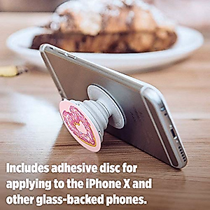 PopSockets: Collapsible Grip & Stand for Phones and Tablets - Strawberry Heart Donut