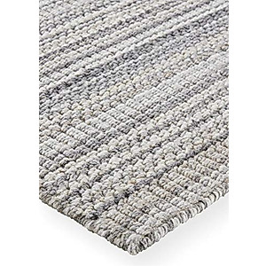Feizy Rugs - Keaton Collection, Contemporary Abstract Area Rug - Brown/Gray 8' x 10'